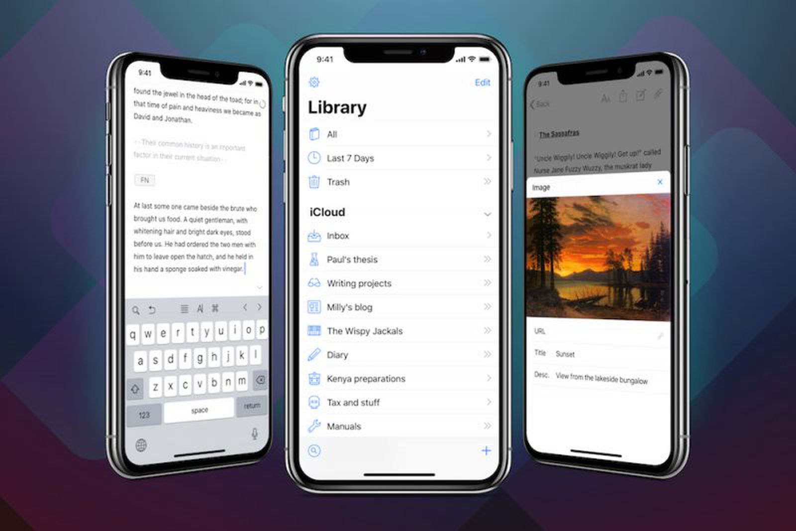 Writing App 'Ulysses' Gets iPhone X Redesign and Face ID Text Library ...