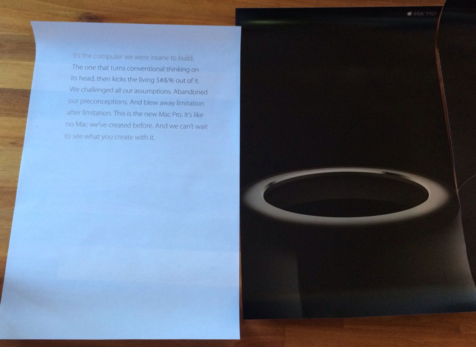 Apple Sends Mac Pro Posters to Journalists: 'The Computer We Were ...