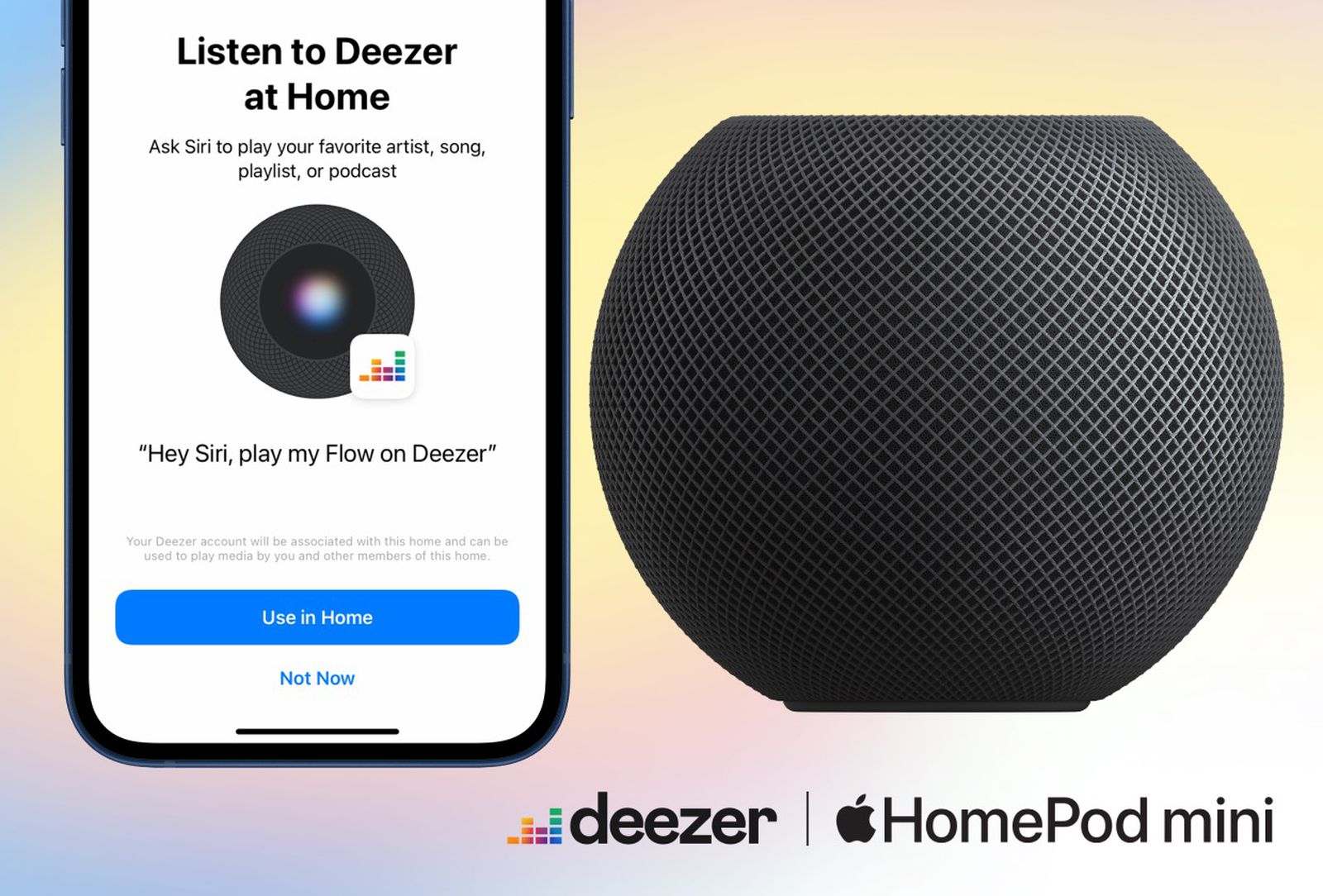 Deezer Announces Siri Voice Control Support for HomePod - MacRumors