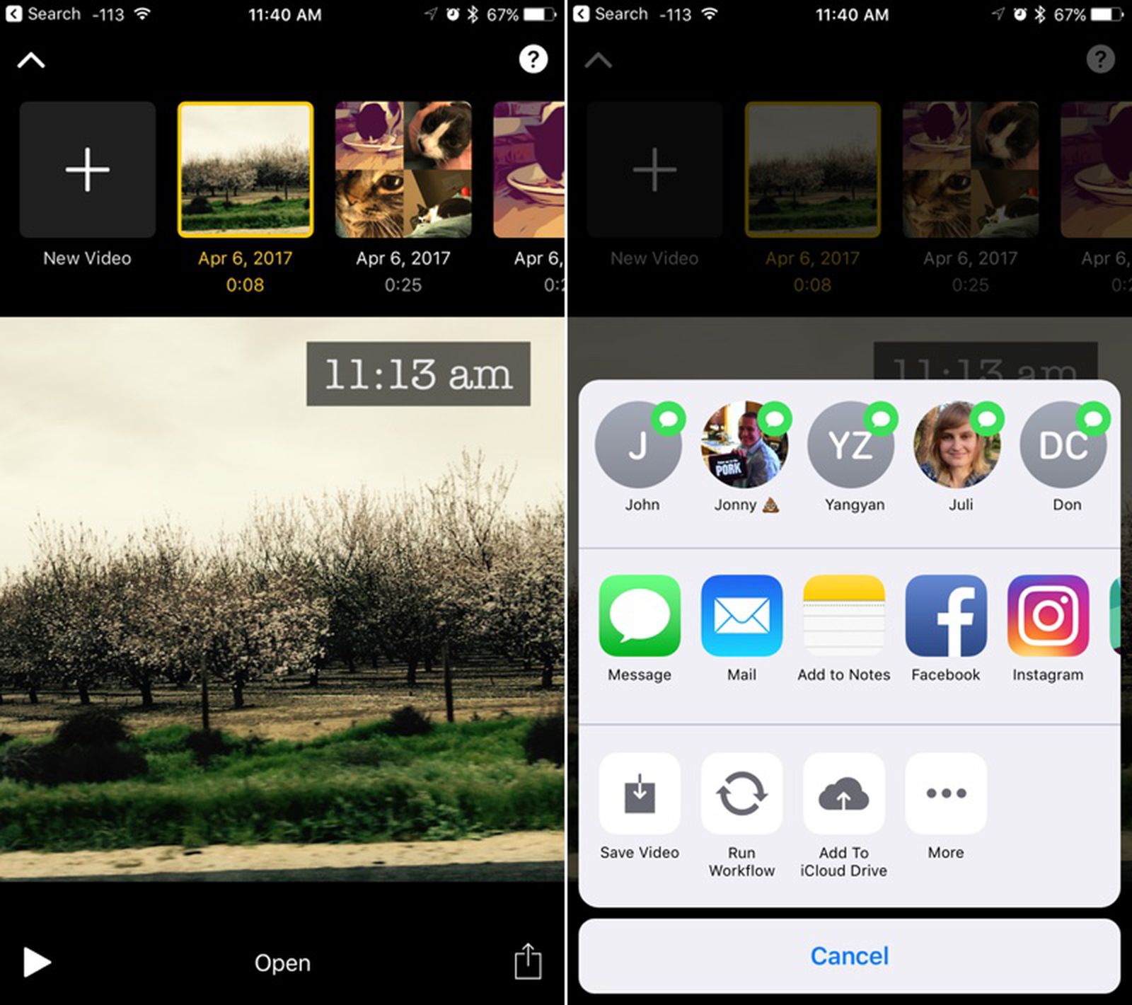 Hands-On With Apple's New 'Clips' Video App - MacRumors