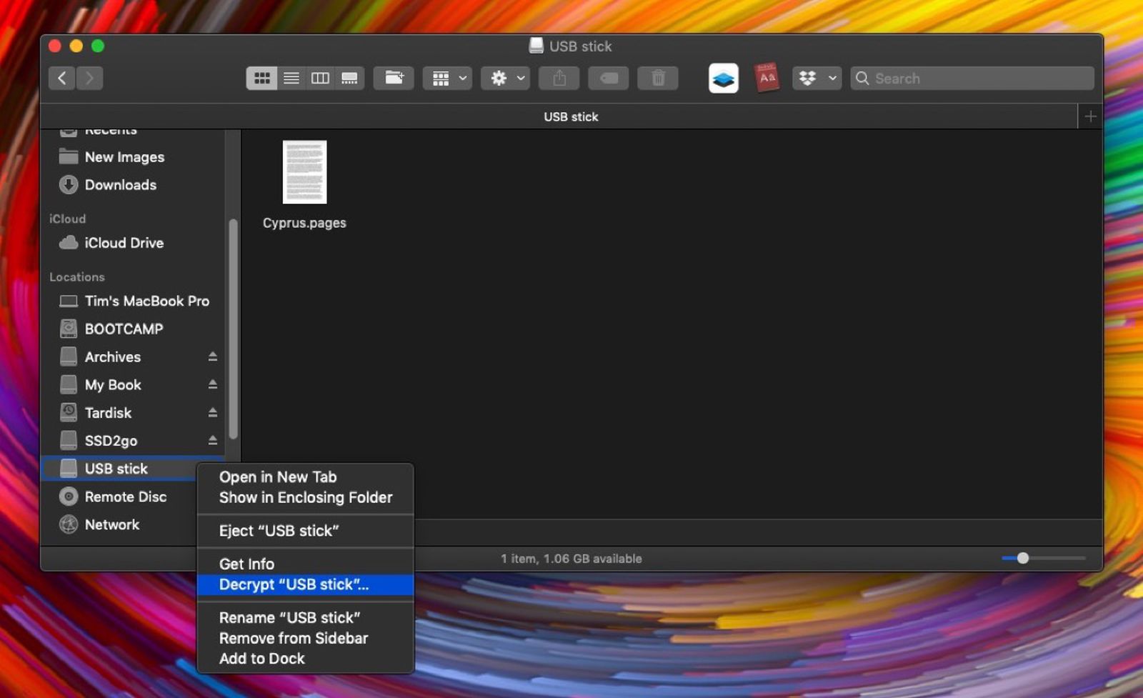 How to Encrypt a USB Flash Drive in macOS Mojave - MacRumors
