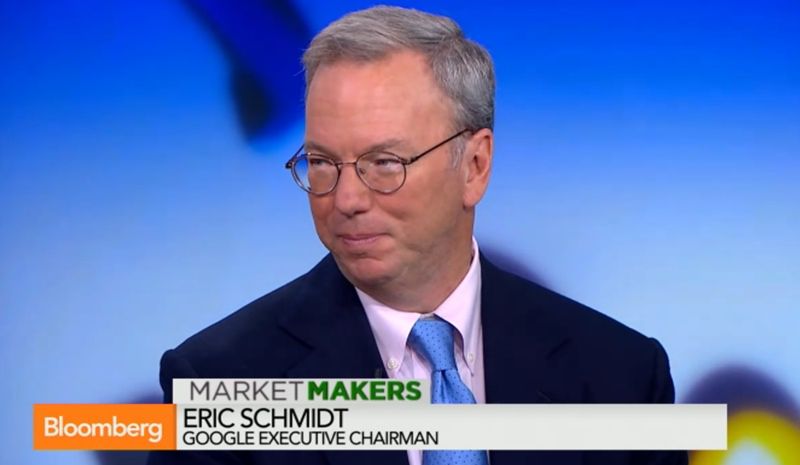 Google Chairman Eric Schmidt: Competition Between Apple and Google is ...