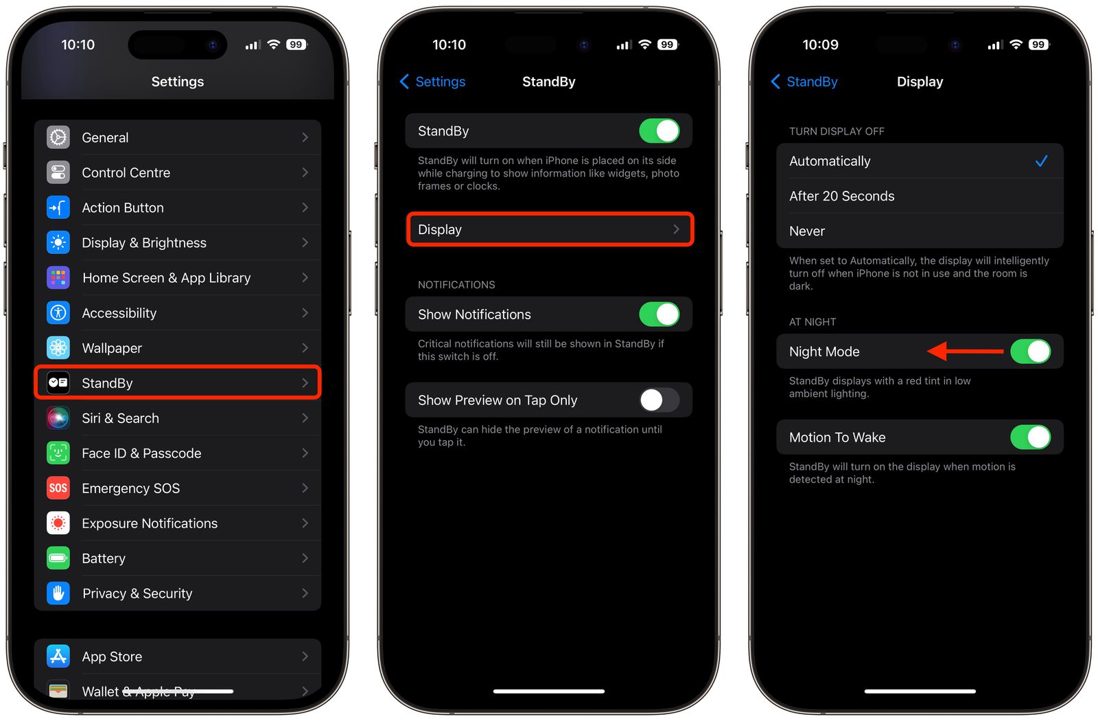 How to Disable the Red Tint in iPhone's StandBy Mode - MacRumors