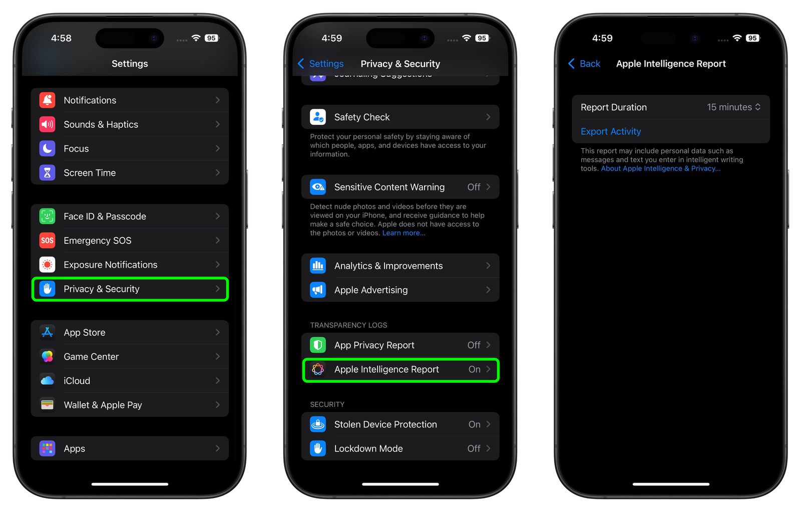 iOS 18.1: Generate an Apple Intelligence Report - MacRumors