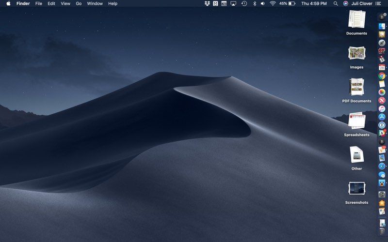 How to Organize Your Mac's Desktop With Stacks in macOS Mojave - MacRumors