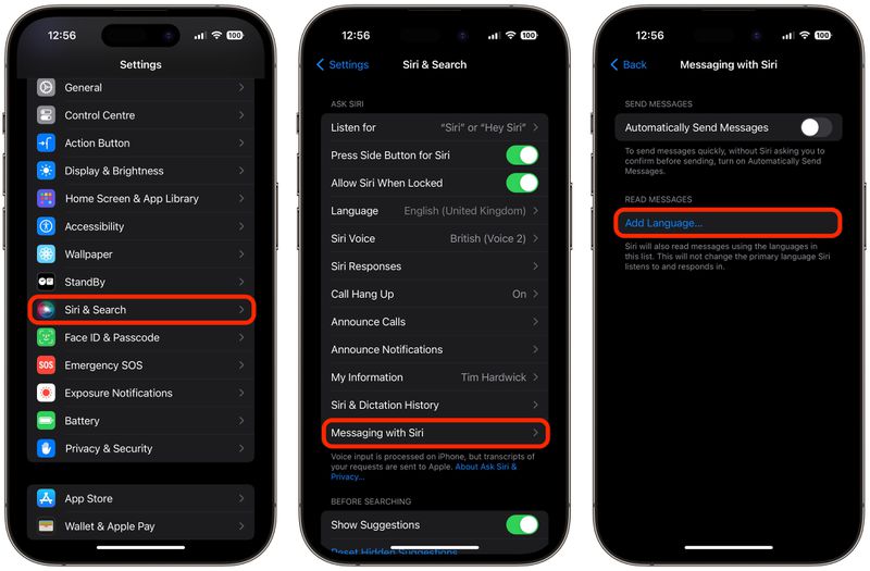 iOS 17.4: Get Siri to Read Messages to You in Another Language - MacRumors
