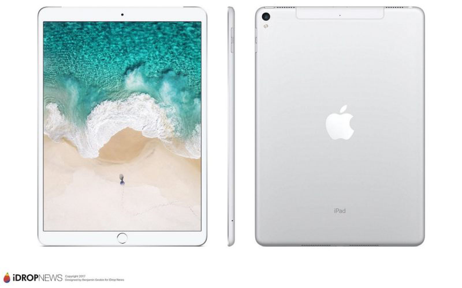 10.5-Inch iPad Pro 3D Renderings Include Three Microphones and Thinner ...