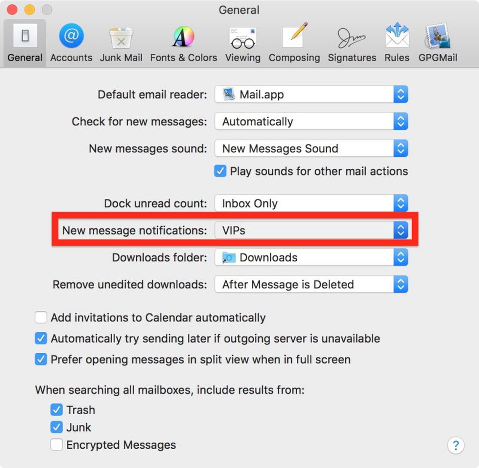 How to Set Up Mail VIP Contacts in macOS, iOS 11, and iCloud Mail ...