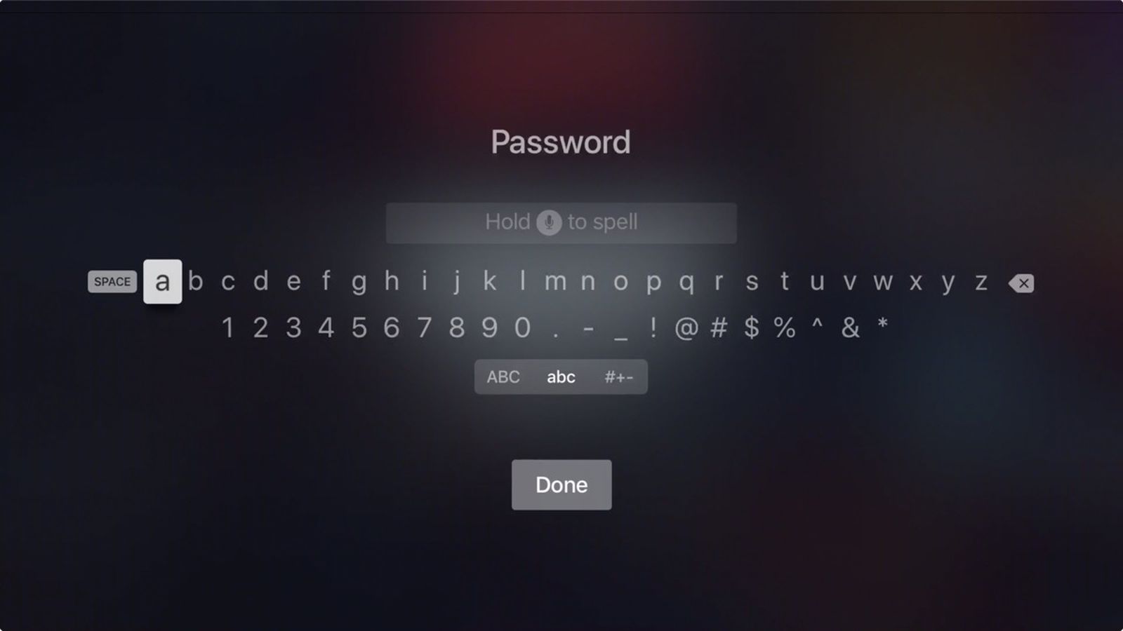 Enter Password