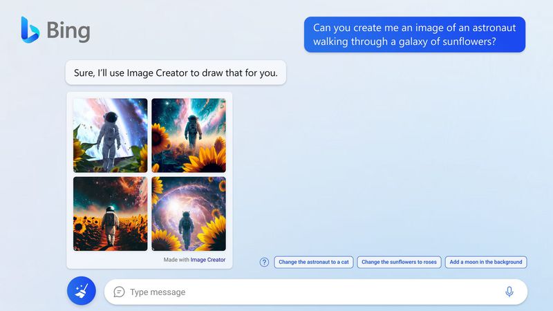 Microsoft's AI-Powered Bing Experience Gains Image Creation ...