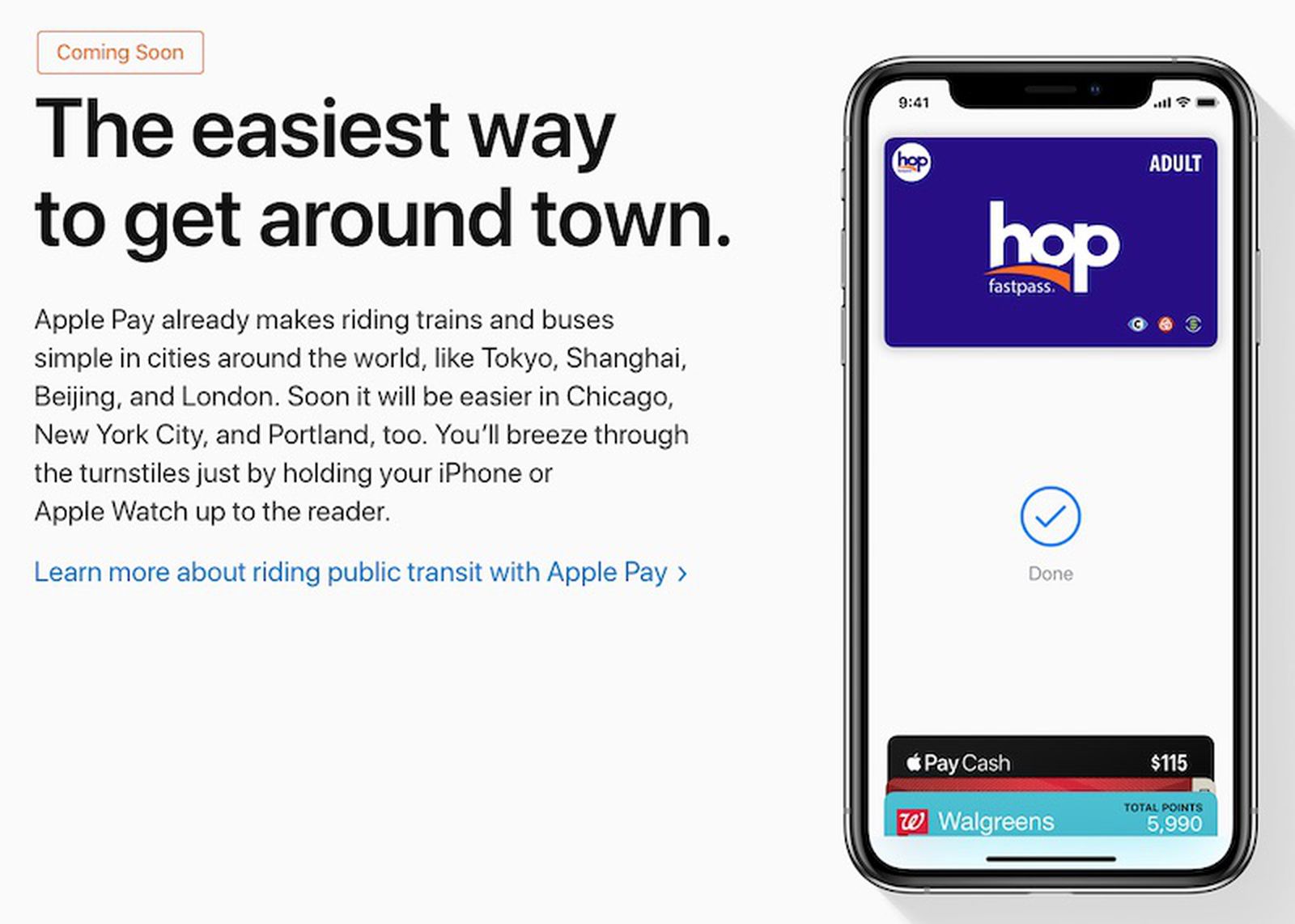 Apple Pay for Transit: Now Accepted in Singapore, NYC Testing Soon ...