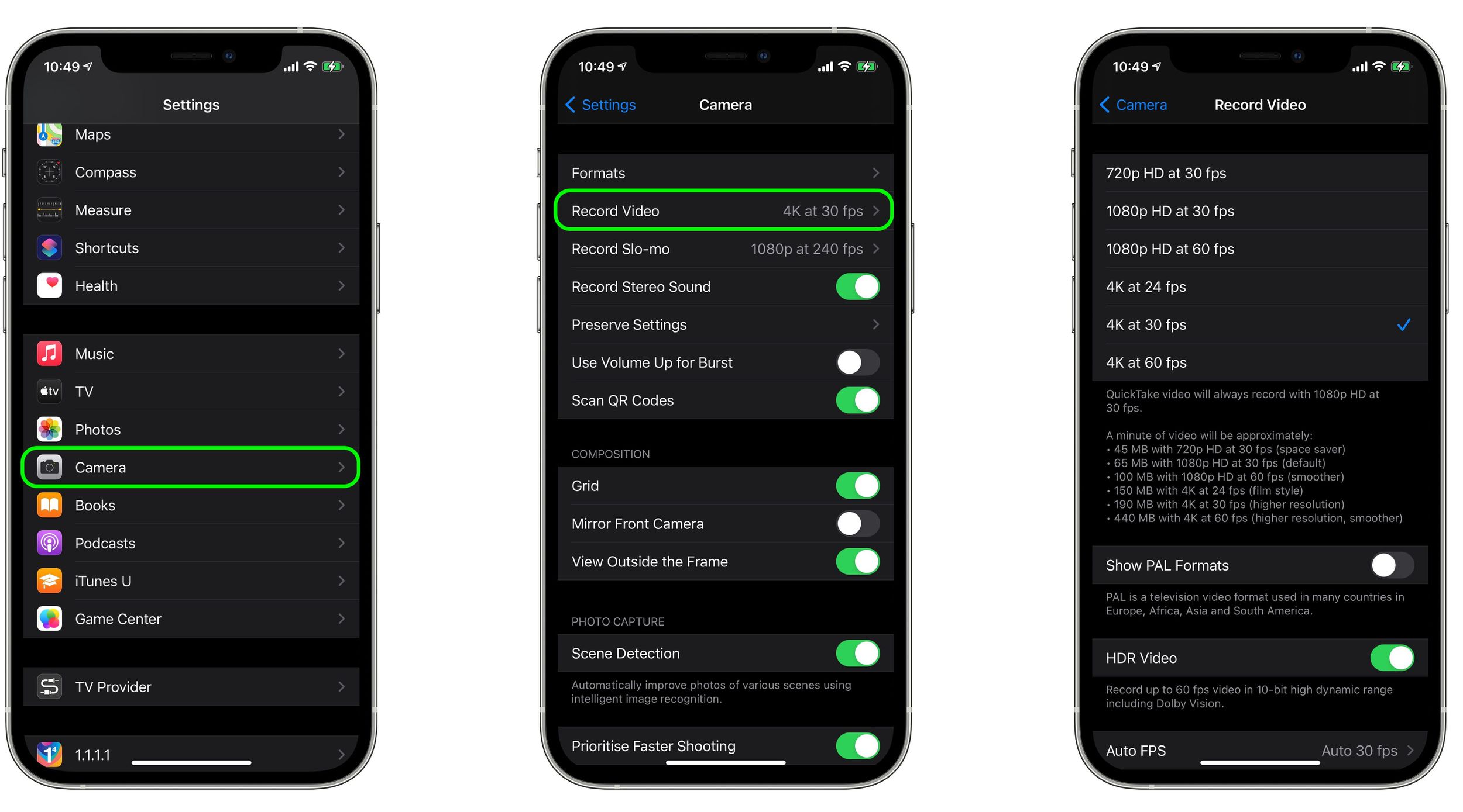 How to Save Storage Space When Recording Video on iPhone and iPad ...