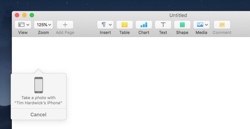 How to Use the New Continuity Camera Feature in macOS Mojave - MacRumors
