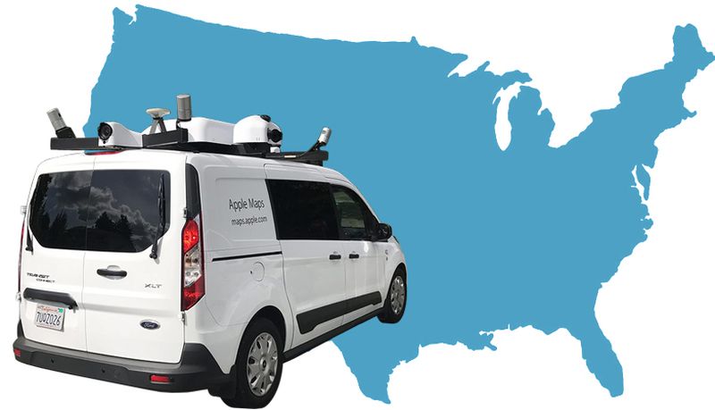 Apple Maps Vehicles Have Now Collected Street View Data in Over 40 ...
