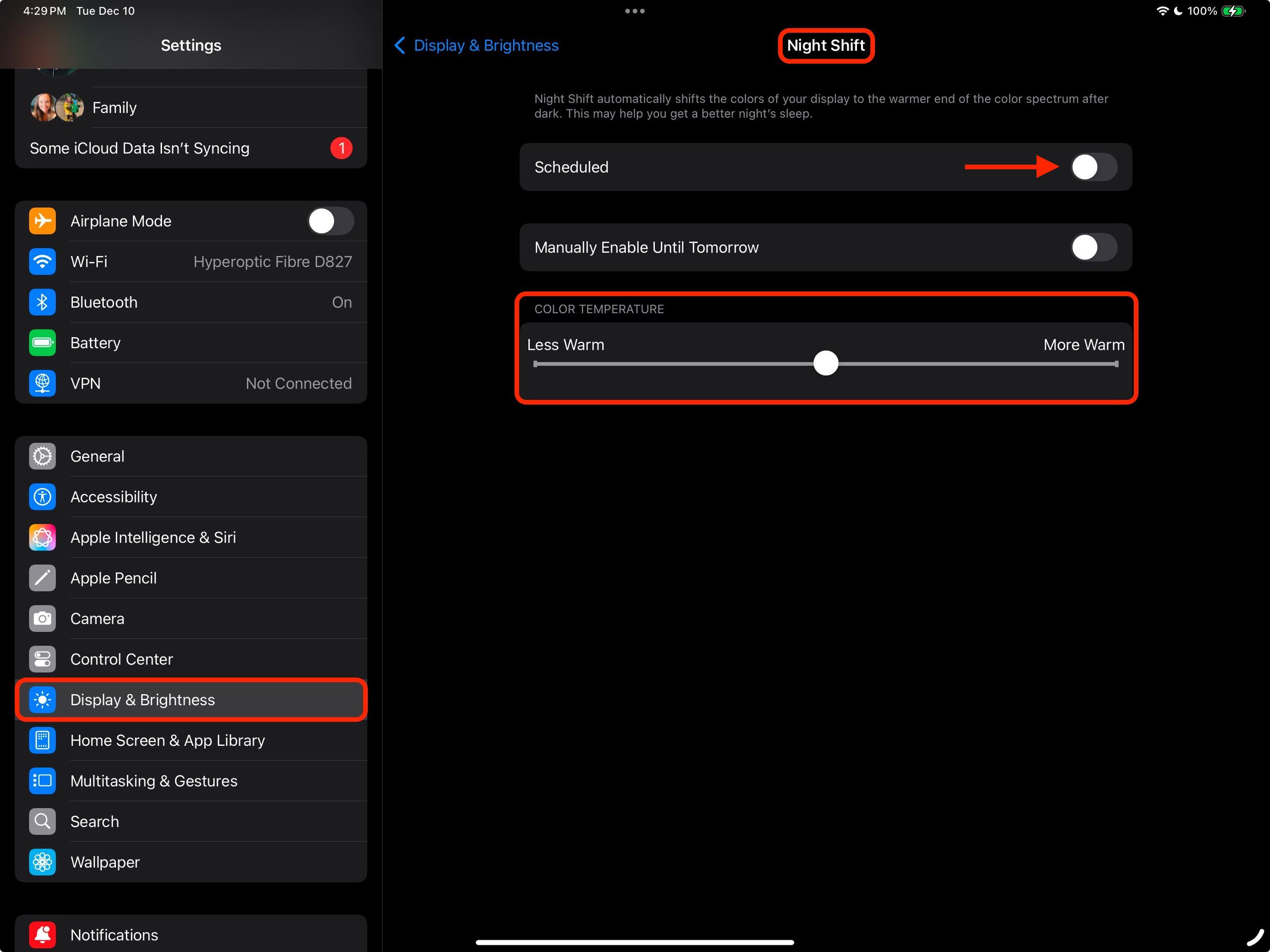 Stop iPad Screen From Automatically Dimming - MacRumors