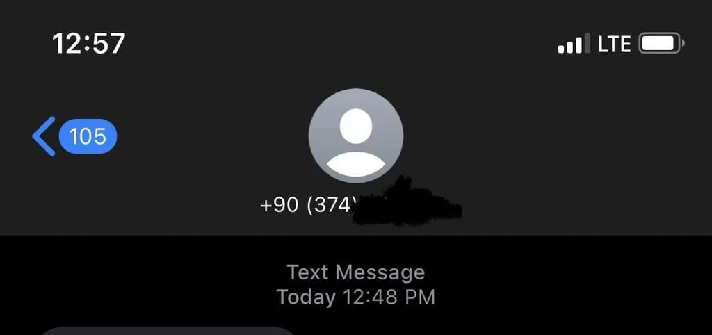 Curious Iphone Bug Causing Non Imessage Texts To Display Extra Character Breaking