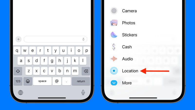iOS 17: How to Share Your Location in the Messages App - MacRumors