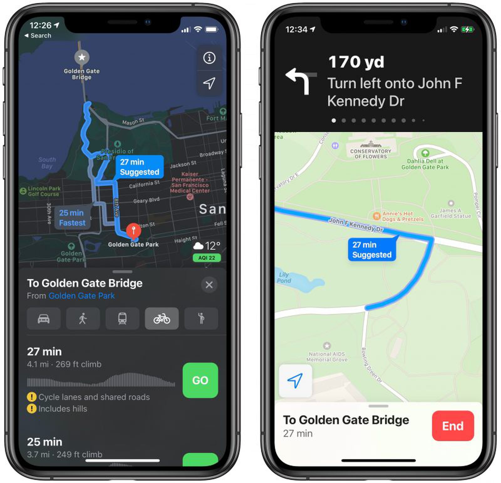 iOS 14: How to Get Cycling Directions in Apple Maps - MacRumors