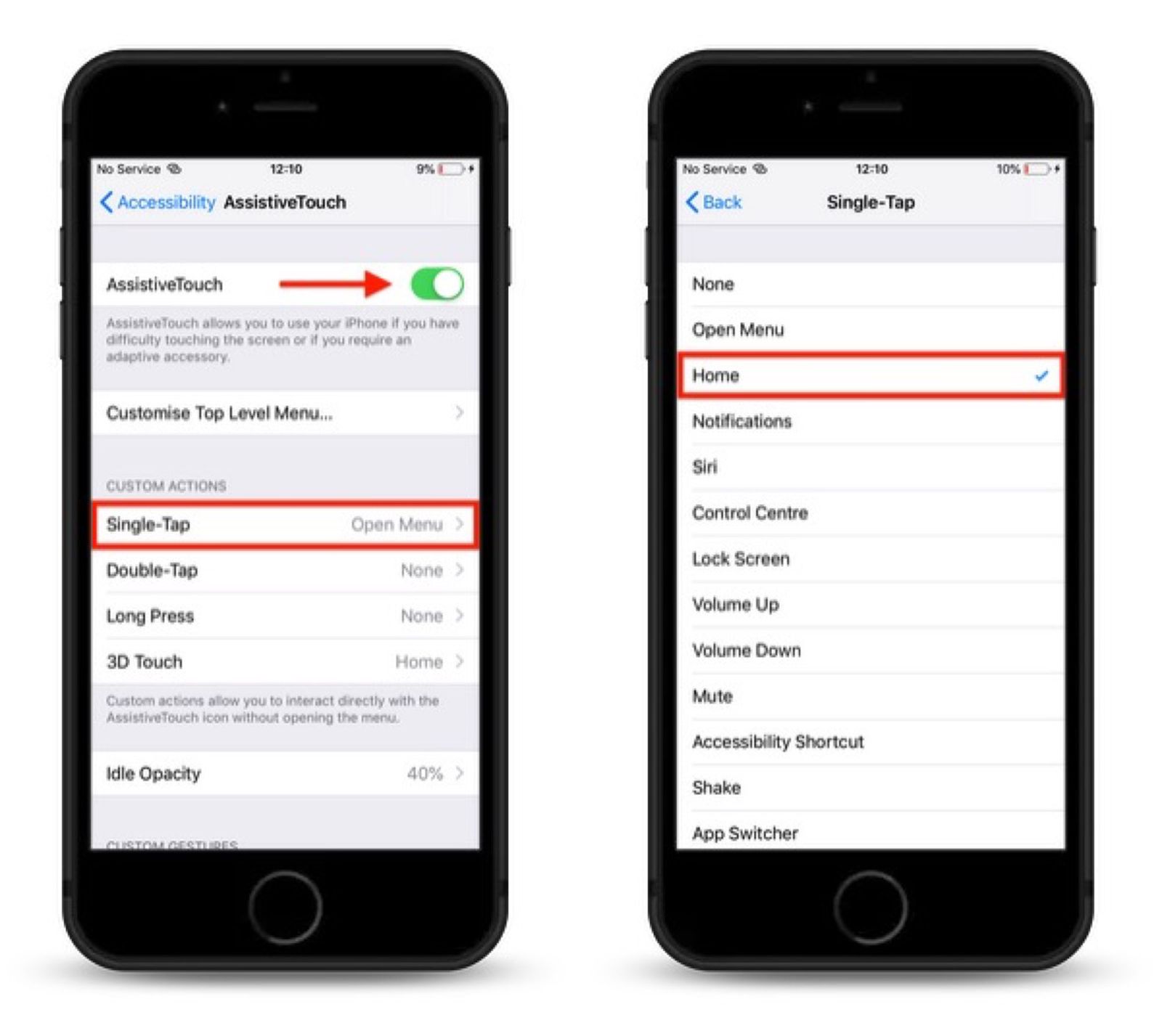 How to Create a Virtual Home Button in iOS Using Assistive Touch - MacRumors