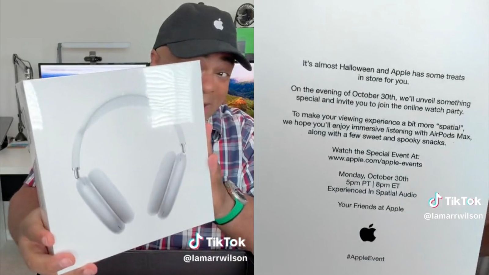 Apple Sends Out Gift Boxes With AirPods Max and 'Sweet and Spooky ...