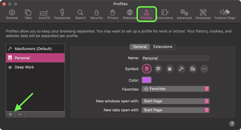 How to Separate Your Browsing Habits on Mac With Safari Profiles ...