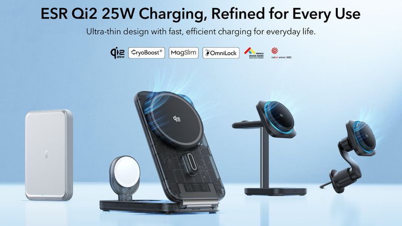 CES 2026: ESR Announces Qi2.2 Wireless Chargers With 25W iPhone 17 ...