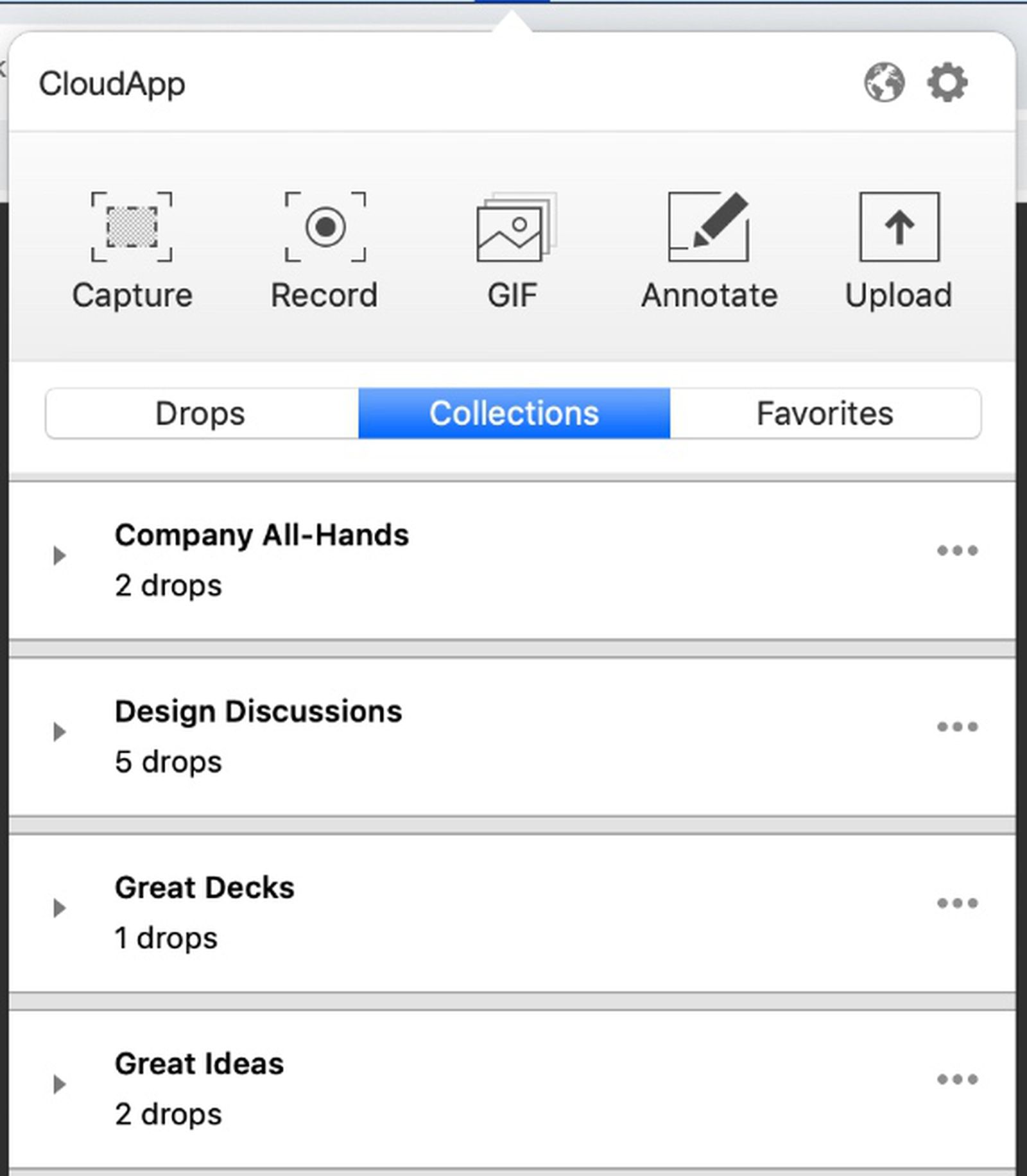 CloudApp for Mac Gains Collections, Favorites, an Updated Design and ...
