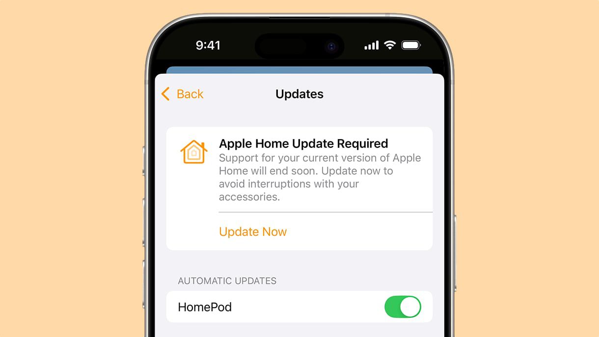 Apple Reminding Users of Pending Home App Upgrade Requirement - MacRumors
