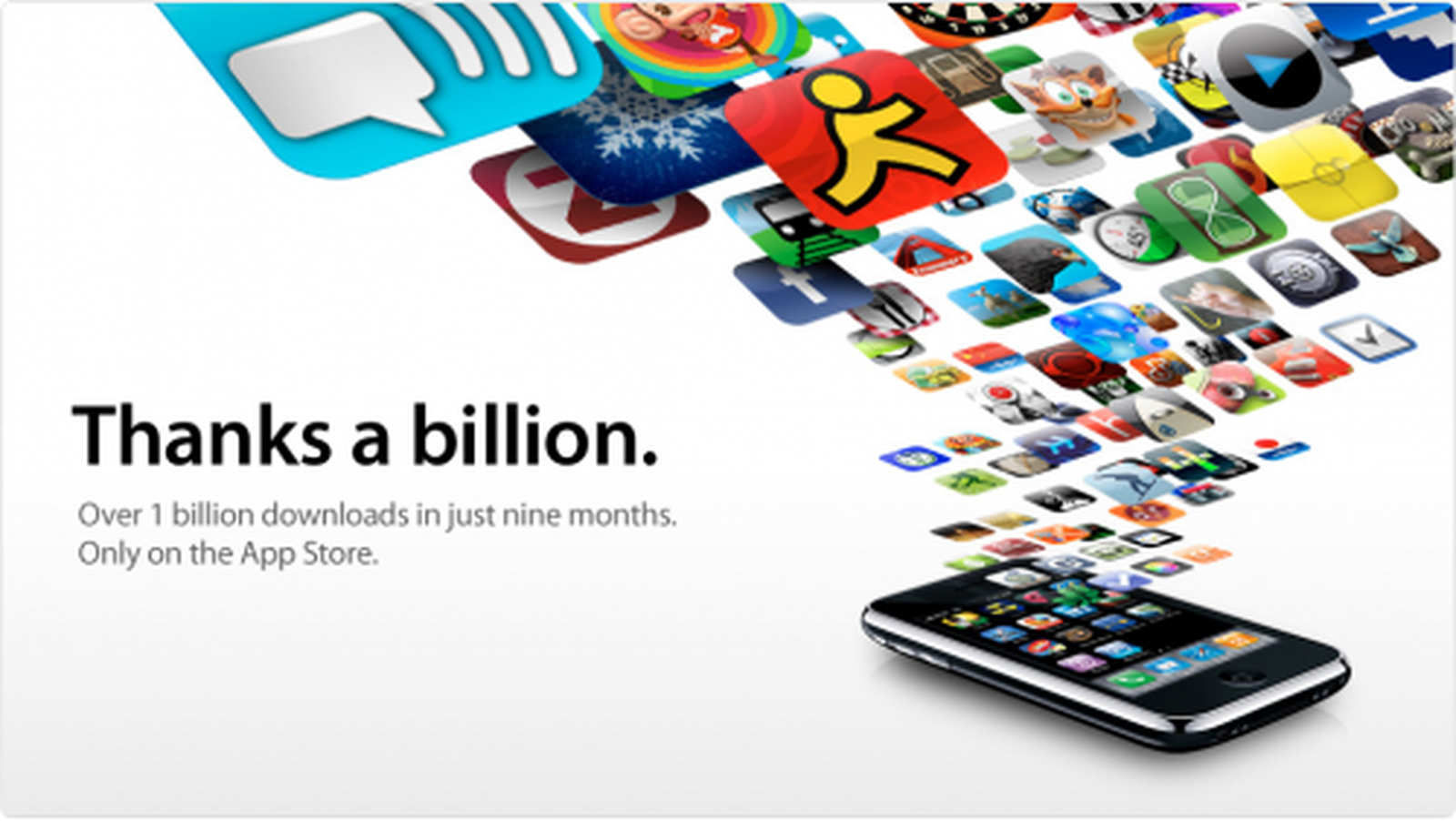 App Store Reaches Milestone: One Billion Apps Downloaded - MacRumors