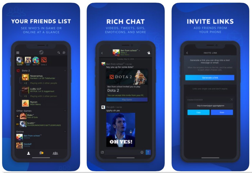 Valve Releases New Steam Chat App for iOS - MacRumors