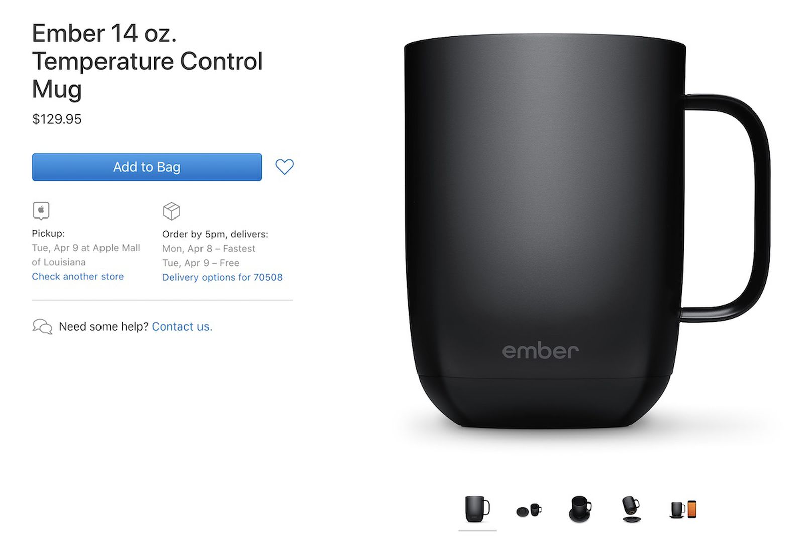 Ember Launches Larger Capacity 14oz Ceramic Mug, Available from Apple ...