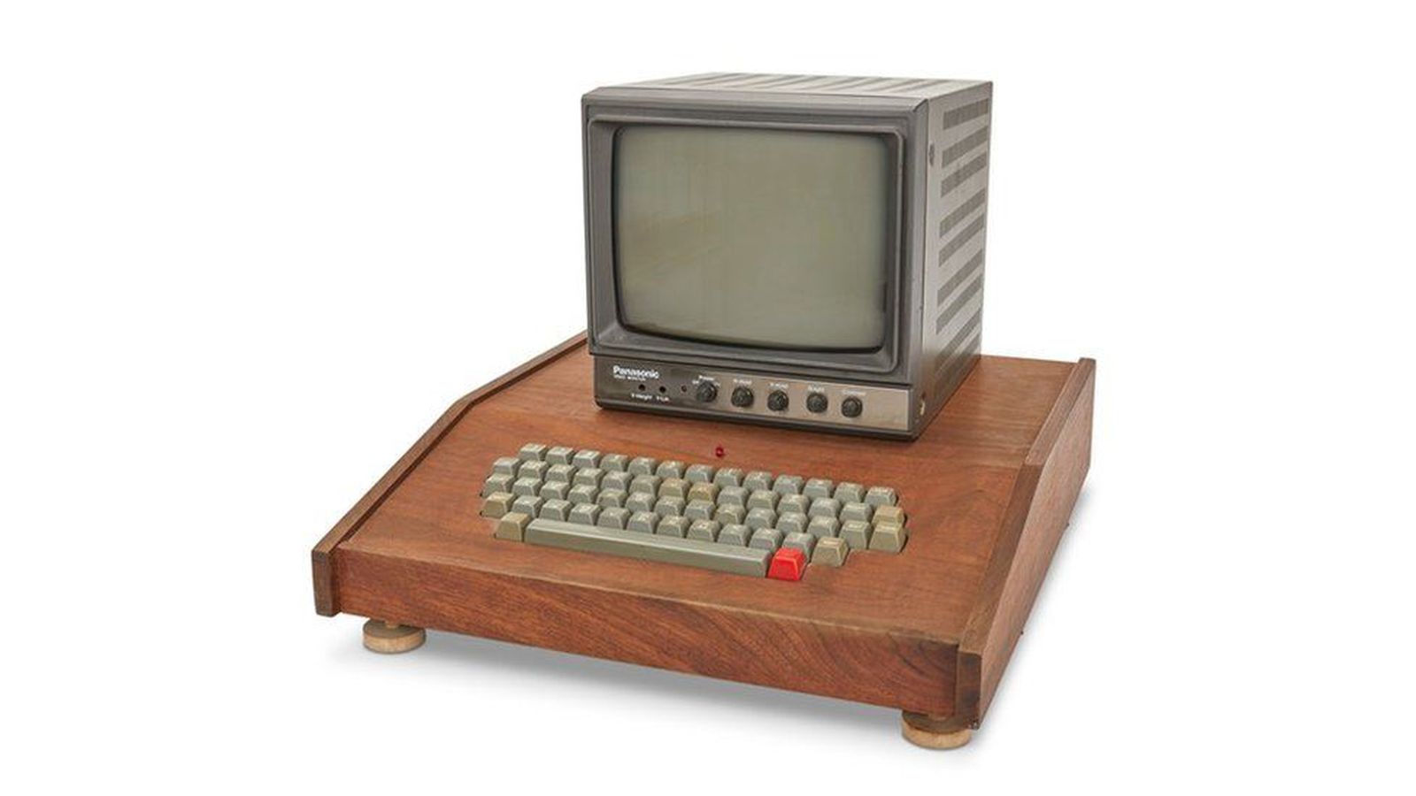 Rare Apple-1 Computer in Koa Wood Case Fetches $500,000 at Auction ...