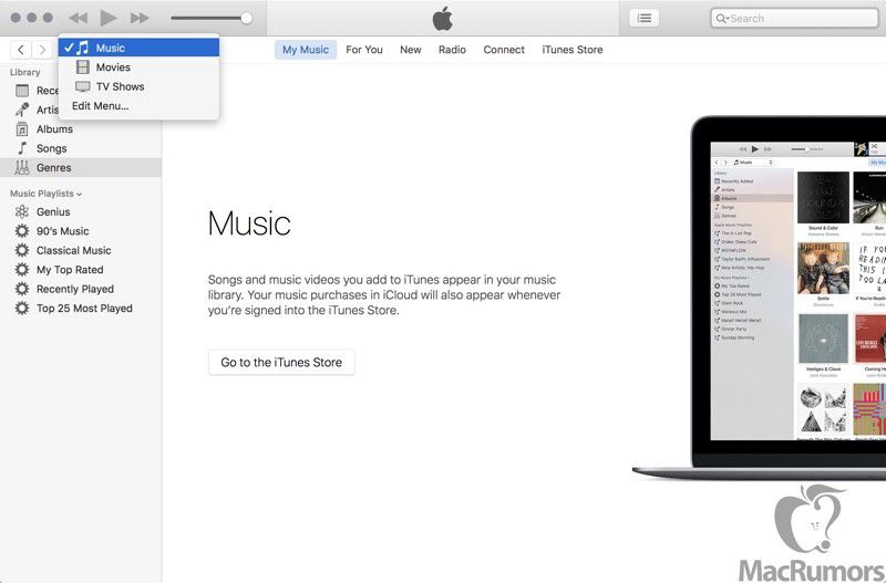 iTunes 12.4 Update to Feature Minor Redesign With New Sidebar, Improved ...