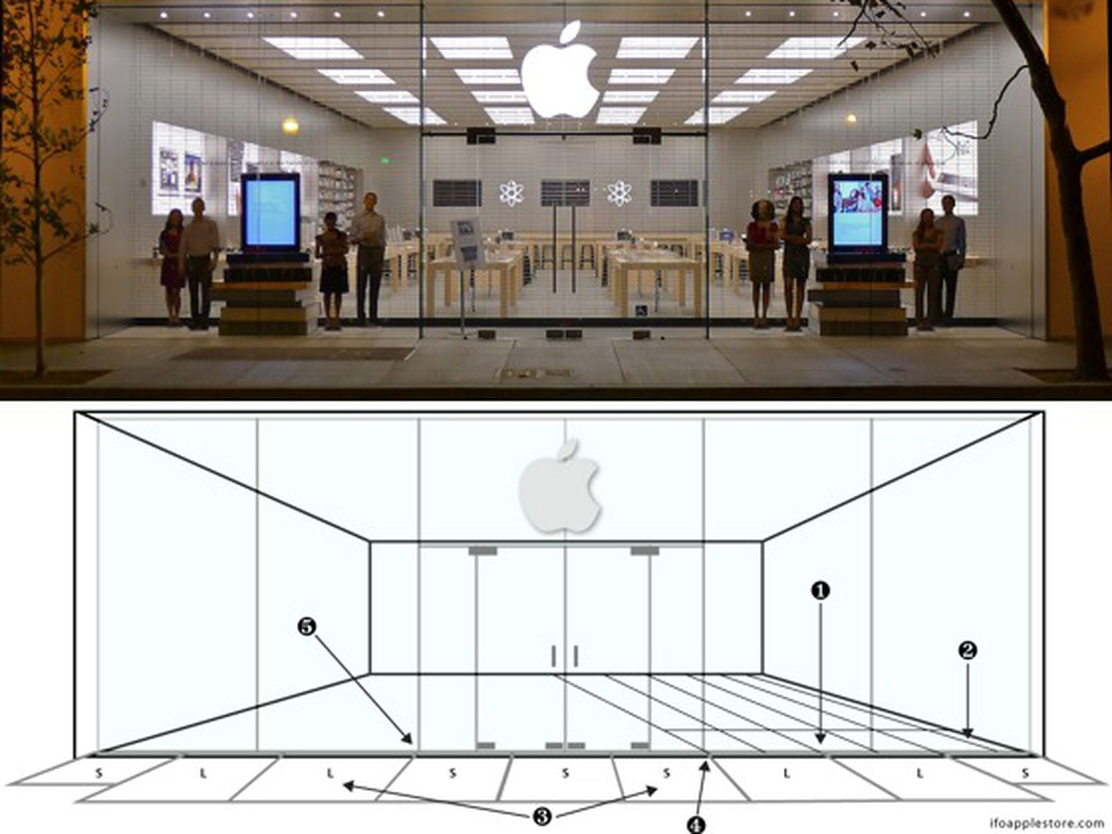 Apple Retail Store Design Apple Brompton Road Store Is Completed By