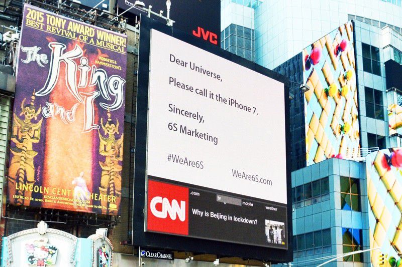 '6S Marketing' Ad Agency Asks Apple to Rename 'iPhone 6s' - MacRumors