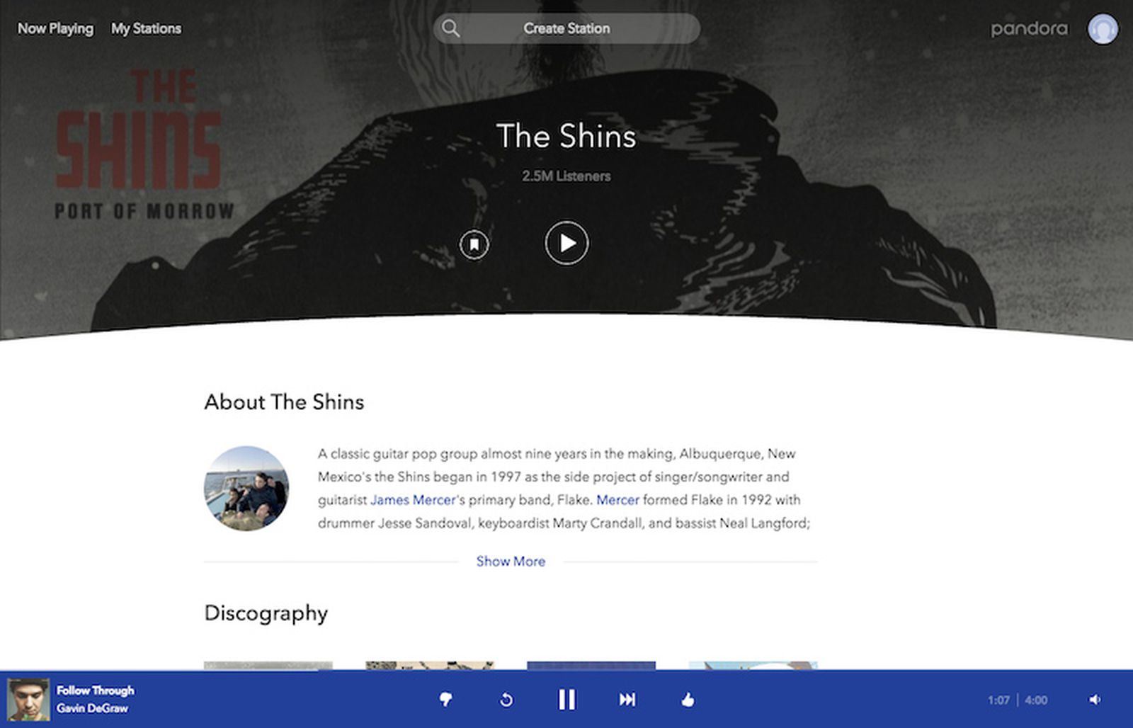 Pandora Redesigns Website With New UI and Premium Playback Features for ...
