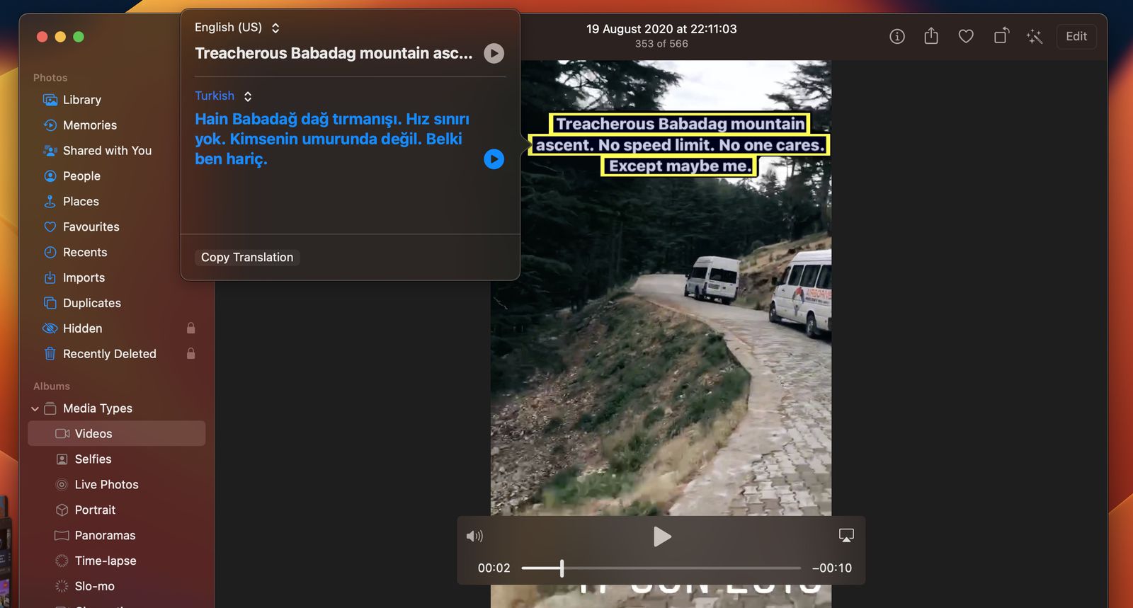 macOS: How to Use Live Text to Copy and Share Text in Video - MacRumors