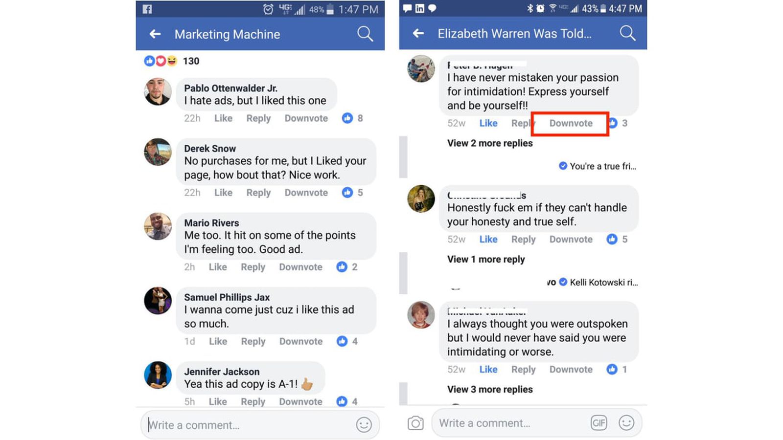 Facebook Tests Reddit-Like 'Downvote' Feature for Disliking User ... Facebook Tests Reddit-Like 'Downvote' Feature for Disliking User ...