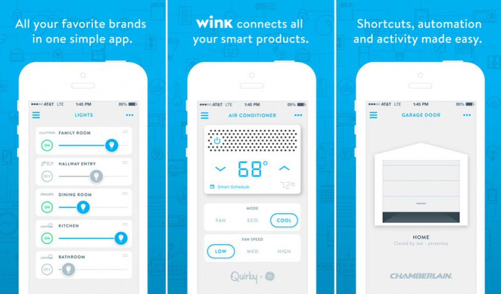 Quirky Updates 'Wink' App to Support Smart Products from Dropcam, GE ...