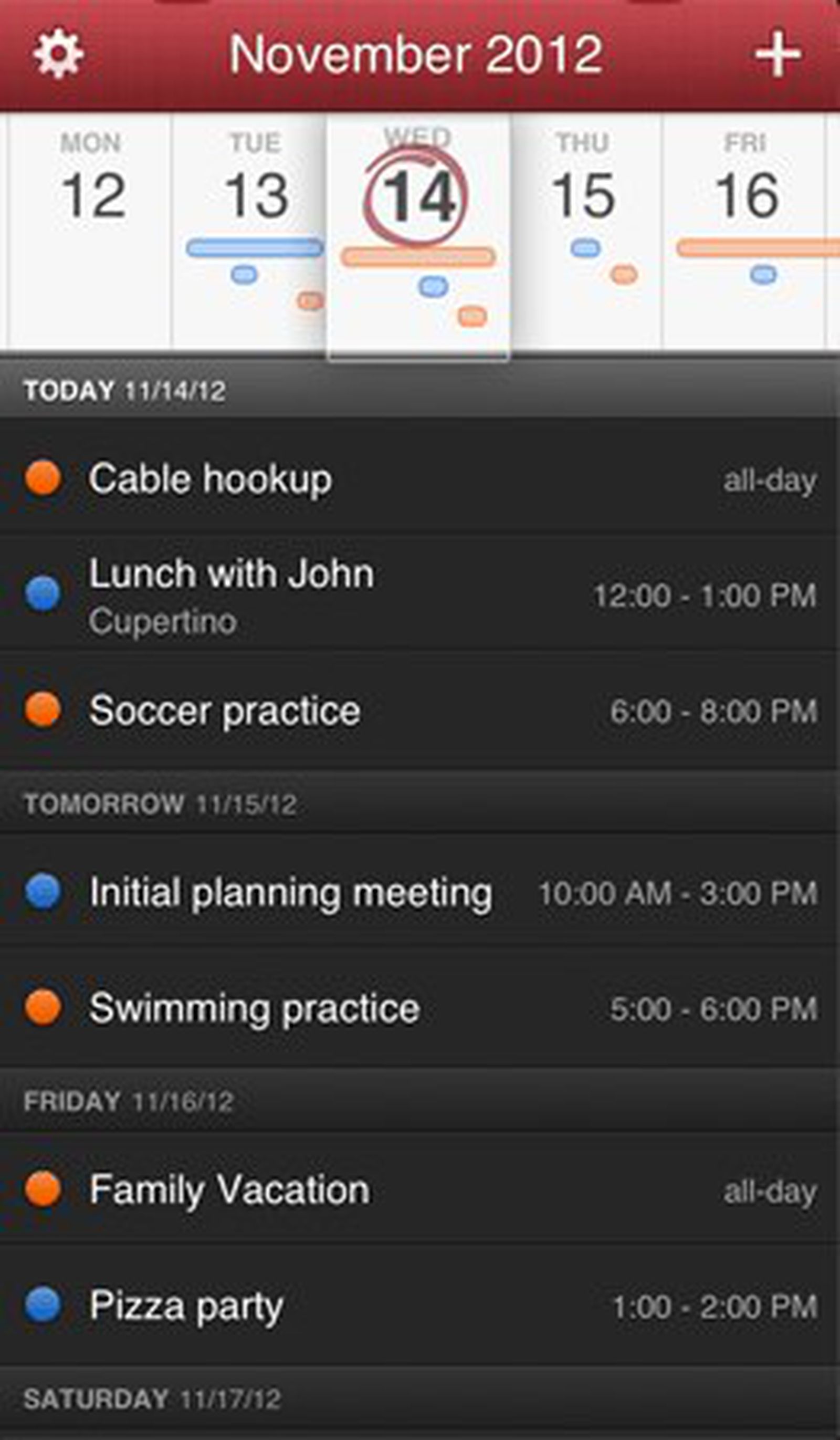 Popular Calendar App Fantastical Makes the Jump to iPhone - MacRumors