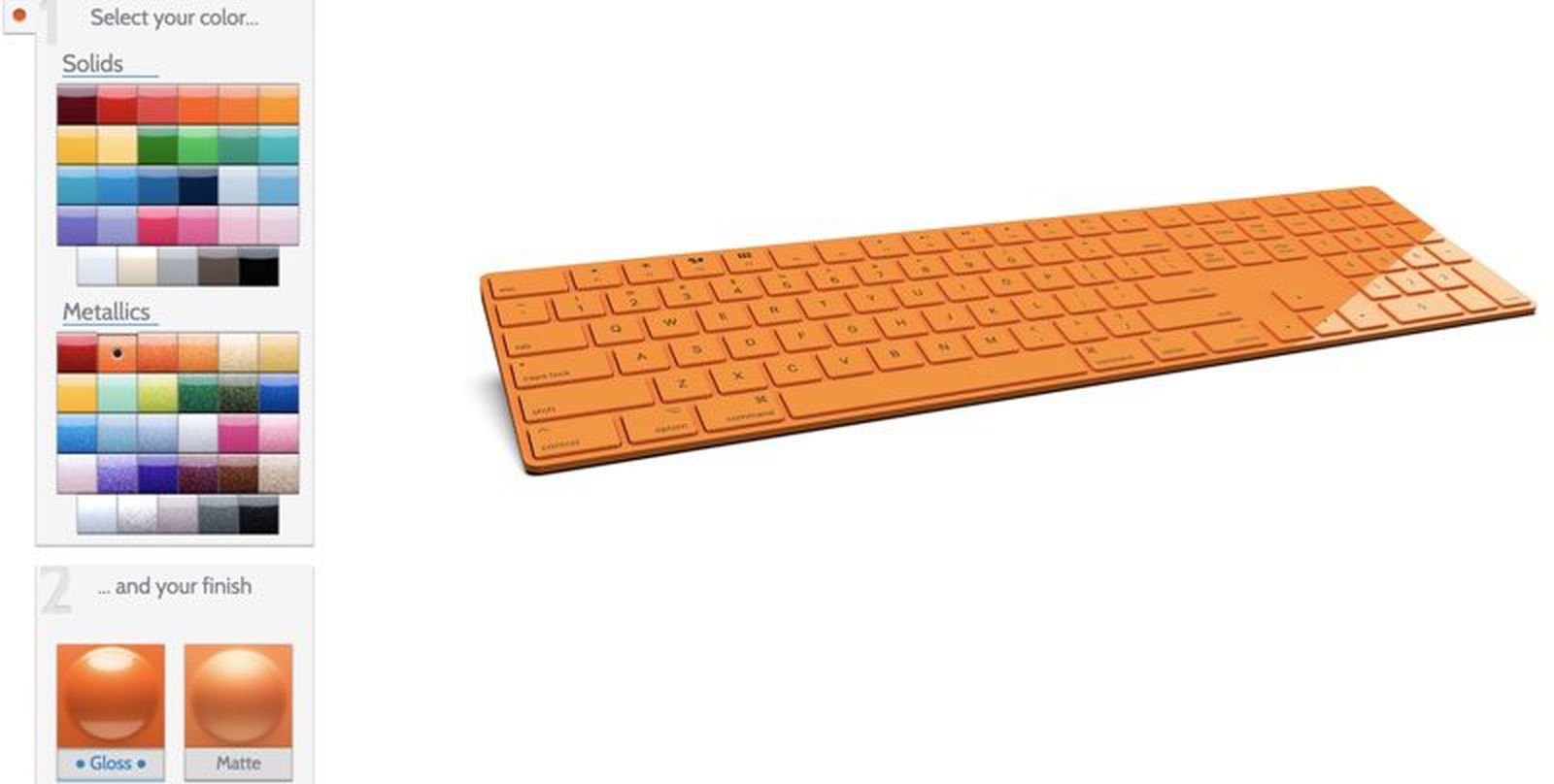 ColorWare Now Offering Apple Magic Keyboard With Numeric Keypad in ...
