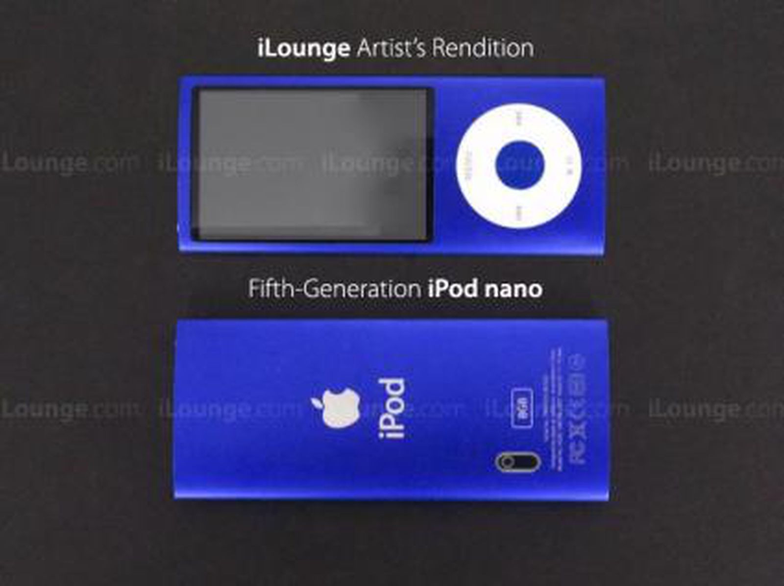Artist Rendition of 5G iPod Nano with Camera? - MacRumors