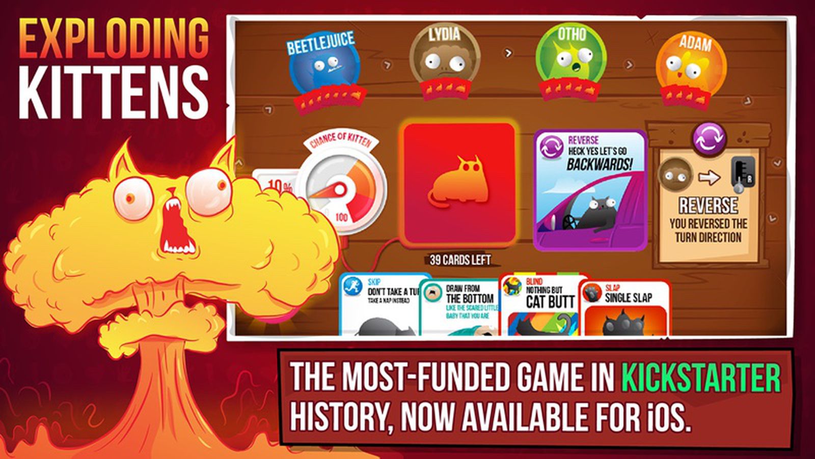 Popular Card Game 'Exploding Kittens' Now Available on iPhone - MacRumors