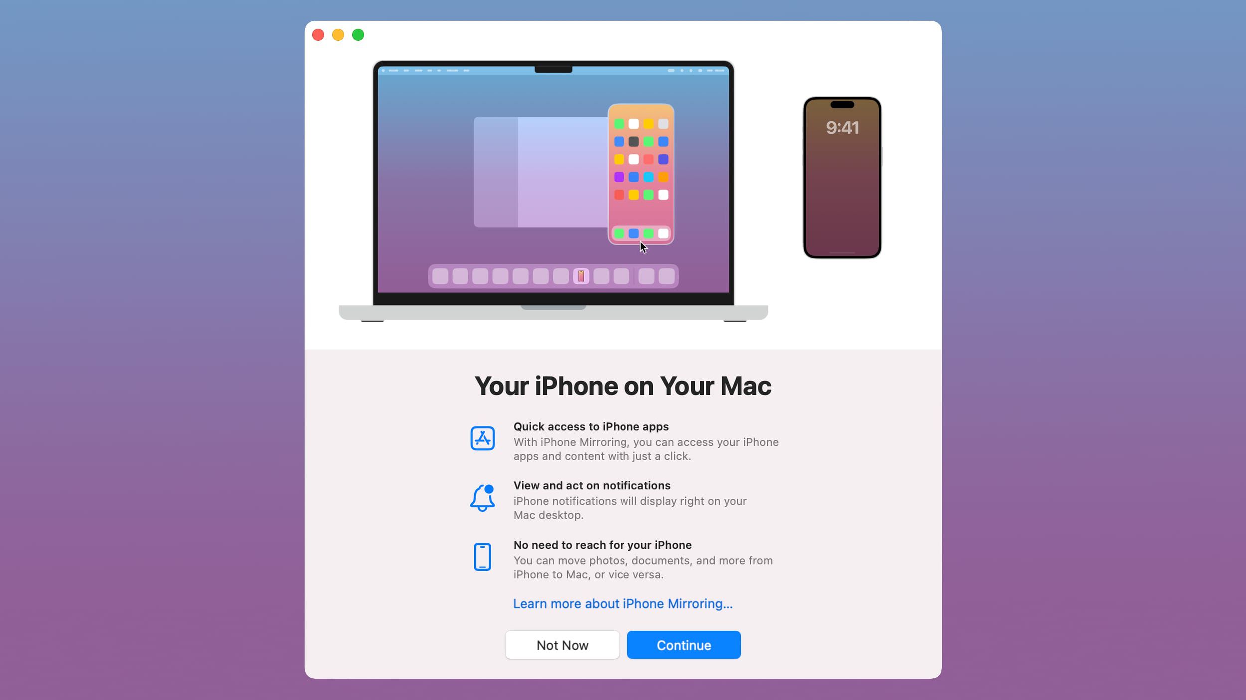 macOS Sequoia Beta 2 Adds Support for iPhone Mirroring - 3uTools