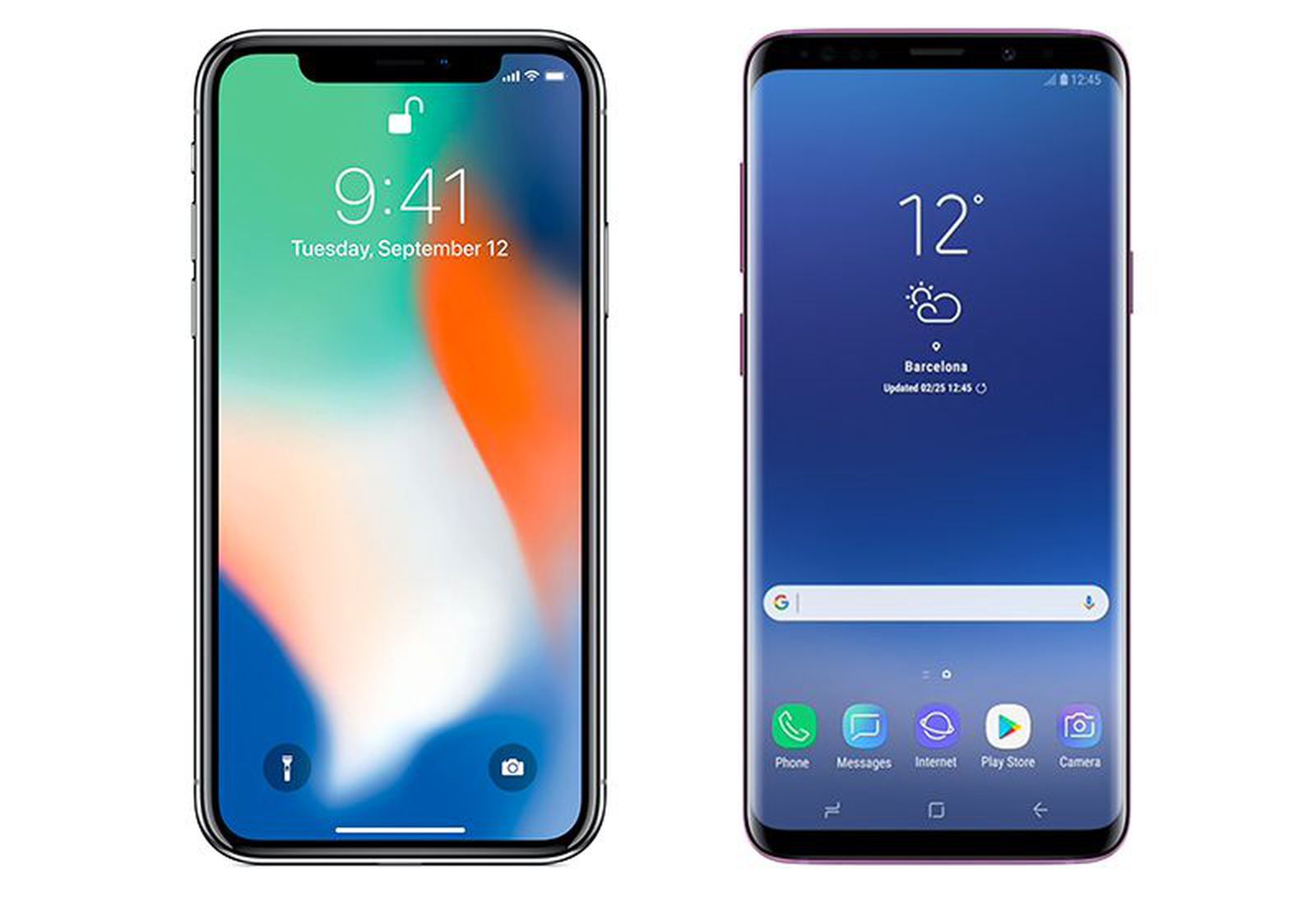 iPhone X Beats Samsung Galaxy S9 in Benchmarking Tests - MacRumors