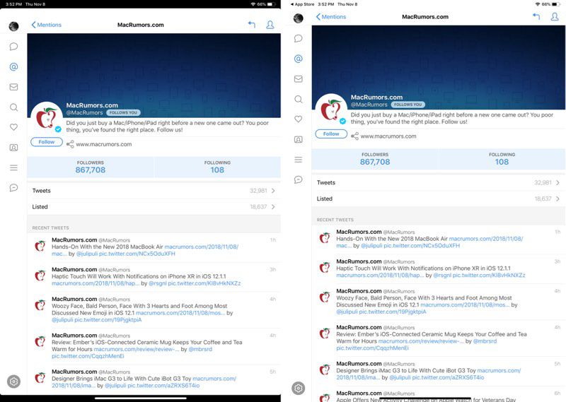 Tweetbot for iOS Gains Support for New 11 and 12.9-Inch iPad Pro Models - MacRumors