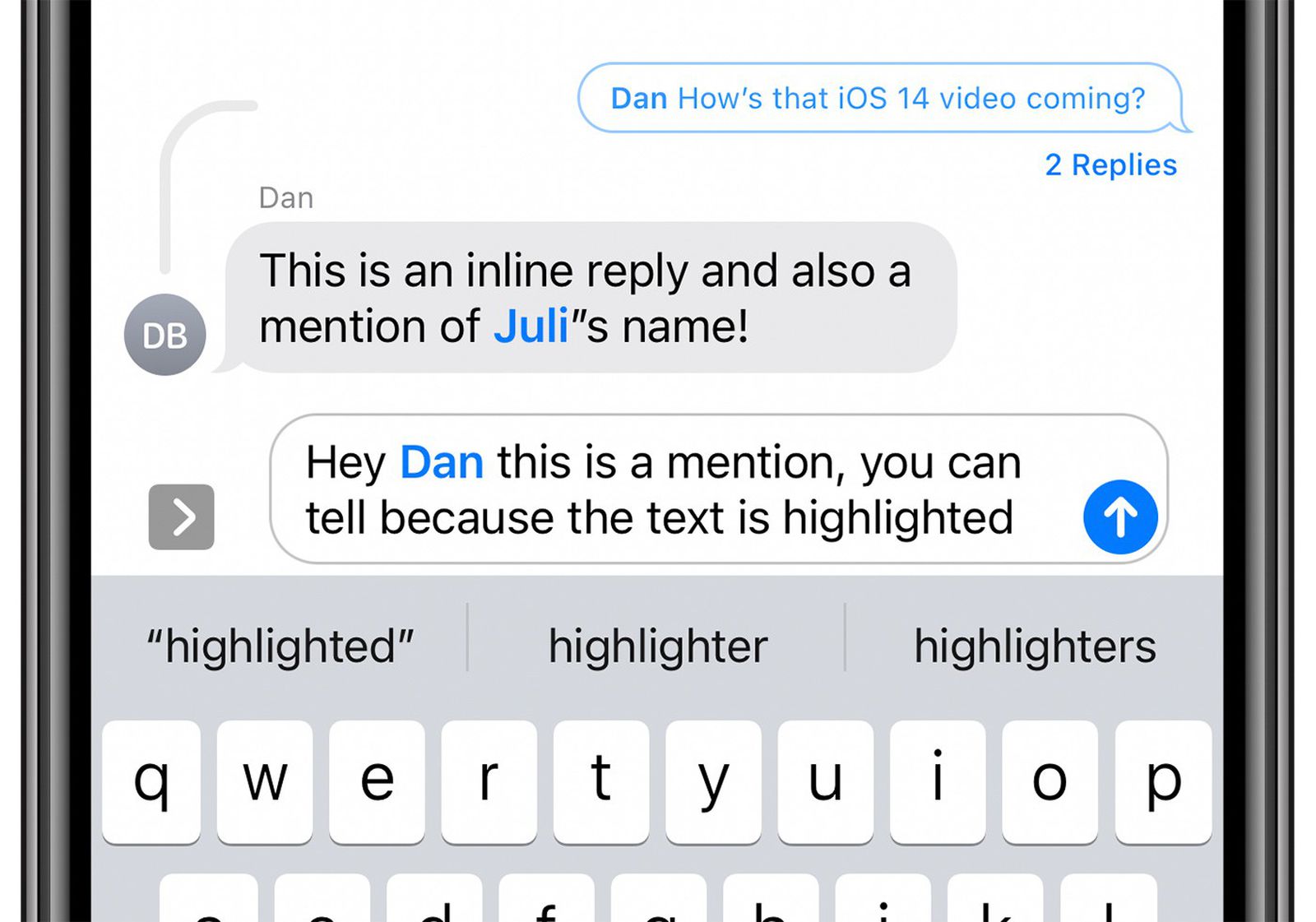 How to Use Mentions in the iOS 14 Messages App - MacRumors