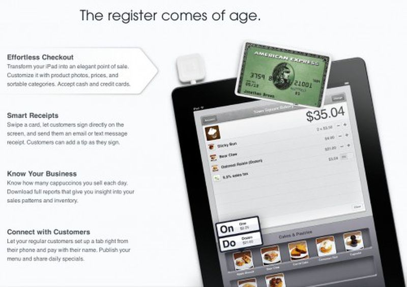 Square Seeks to Revolutionize Retail Sales With 'Square Register' for ...