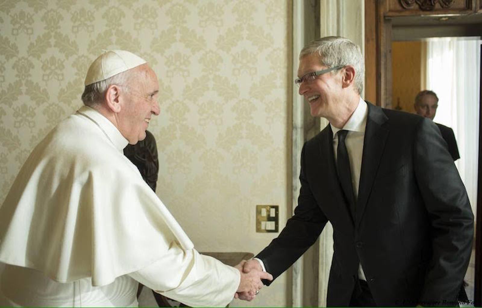 Tim Cook Visits Europe to Meet EU Antitrust Chief, Pope Francis and ...