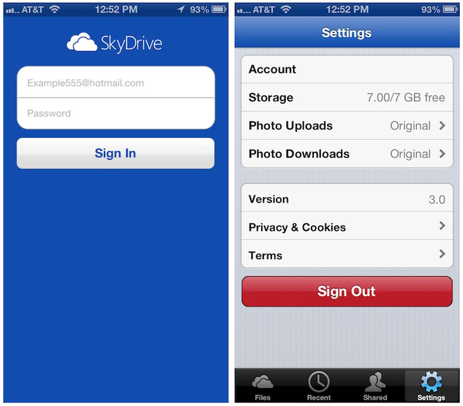 SkyDrive 3.0 Appears in App Store Following Apple-Microsoft Conflict ...